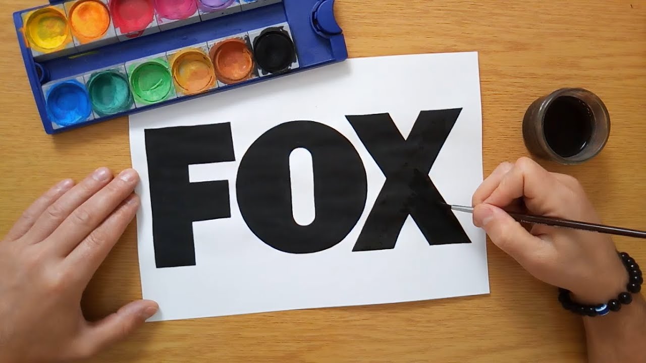 How to draw the FOX logo 2022