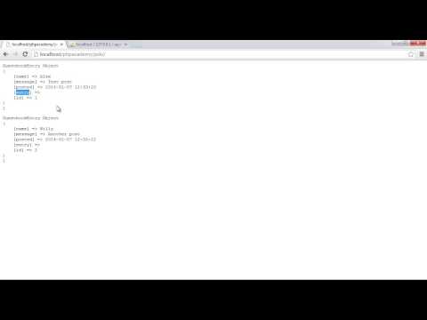Learn PHP Data Objects PDO Fetching into a class Part 4 8 - Mind Luster