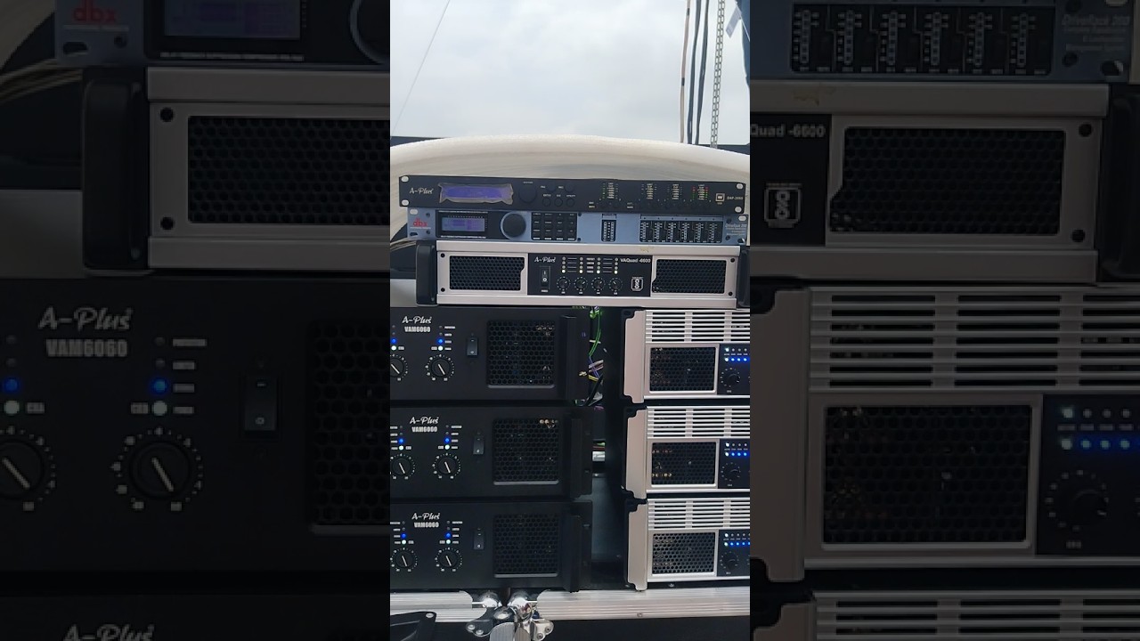 Aplus Amplifier Sound check Demo.