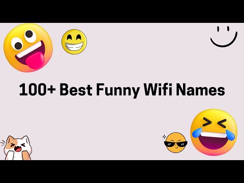 100+ Funny Best Wifi Name Ideas 2024