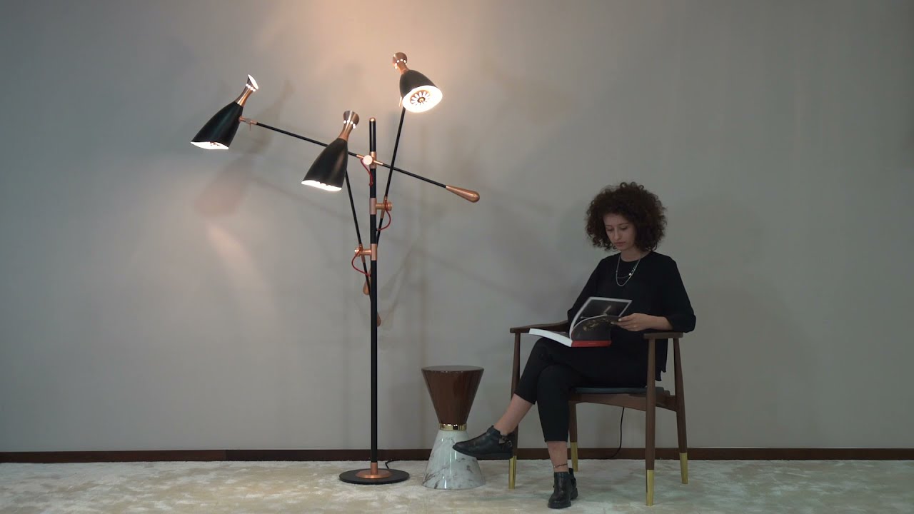 The Mid-Century Floor Lamp Inspired By Duke Ellington