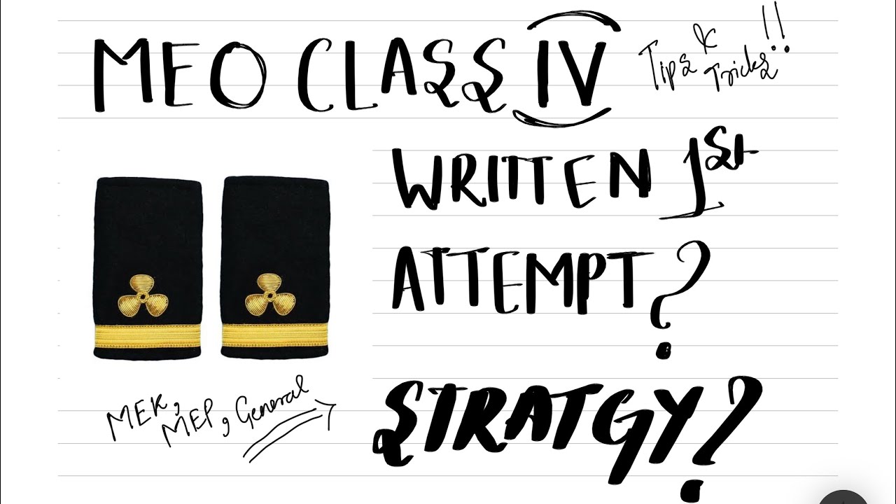 MEO CLASS 4 written in first attempt l Do this to pass l TIPS and tricks l