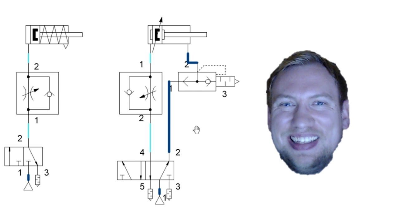 Pneumatics: Basics | FESTO FluidSIM Part 1