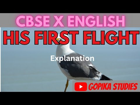 His First Flight in malayalam| Class 10 English CBSE NCERT