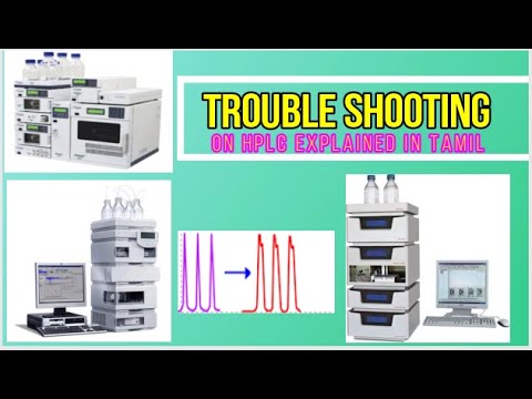How to Trouble Shoot on HPLC | Reason for the Trouble |#Troubleshooting # pharma| Explained in Tamil