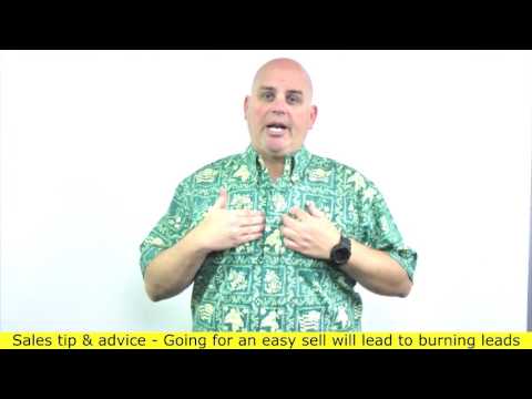 Weak sales performance what does burning leads in sales mean - Scott Sylvan Bell