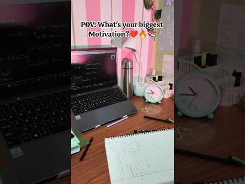 What's your biggest motivation?๐โจ#studymotivation #shorts #viral #success