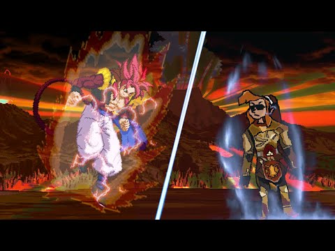 Gogeta vs Link Nukem (Sprite Animation / A tribute to Achille12345)