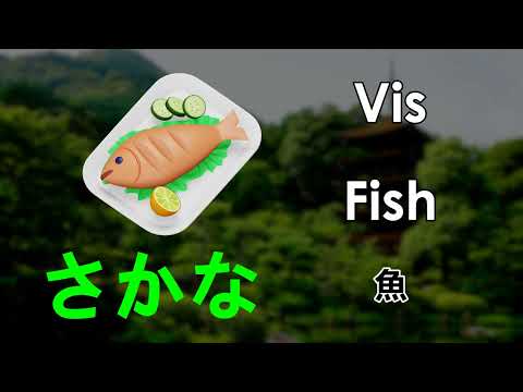 Learn Japanese words / Leer Japanse woorden : Extra words / Extra woorden !