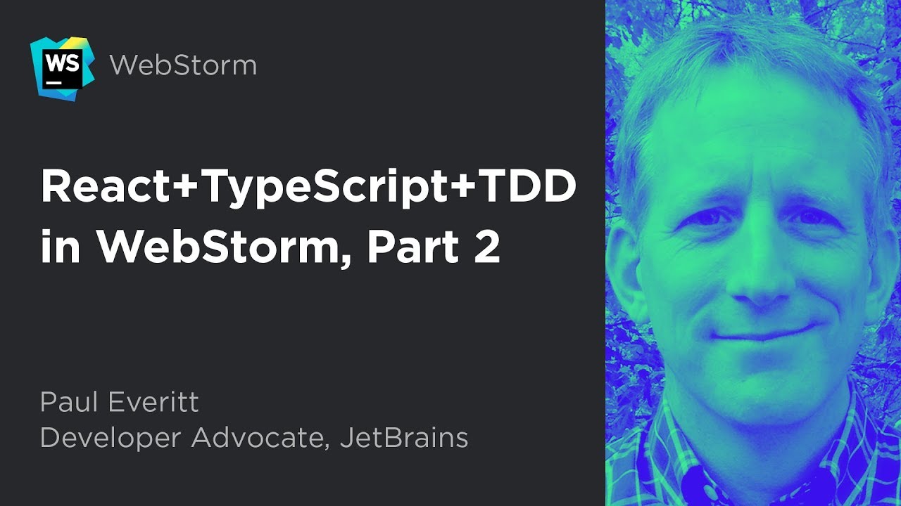 React + TypeScript + TDD in WebStorm, Part 2