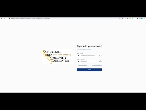 SACF Go Apply for nonprofit grants