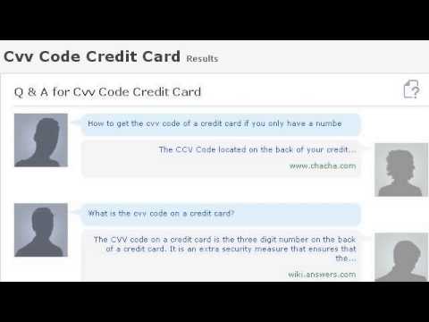 How To Find A Replacement CVV Code For A Credit Card