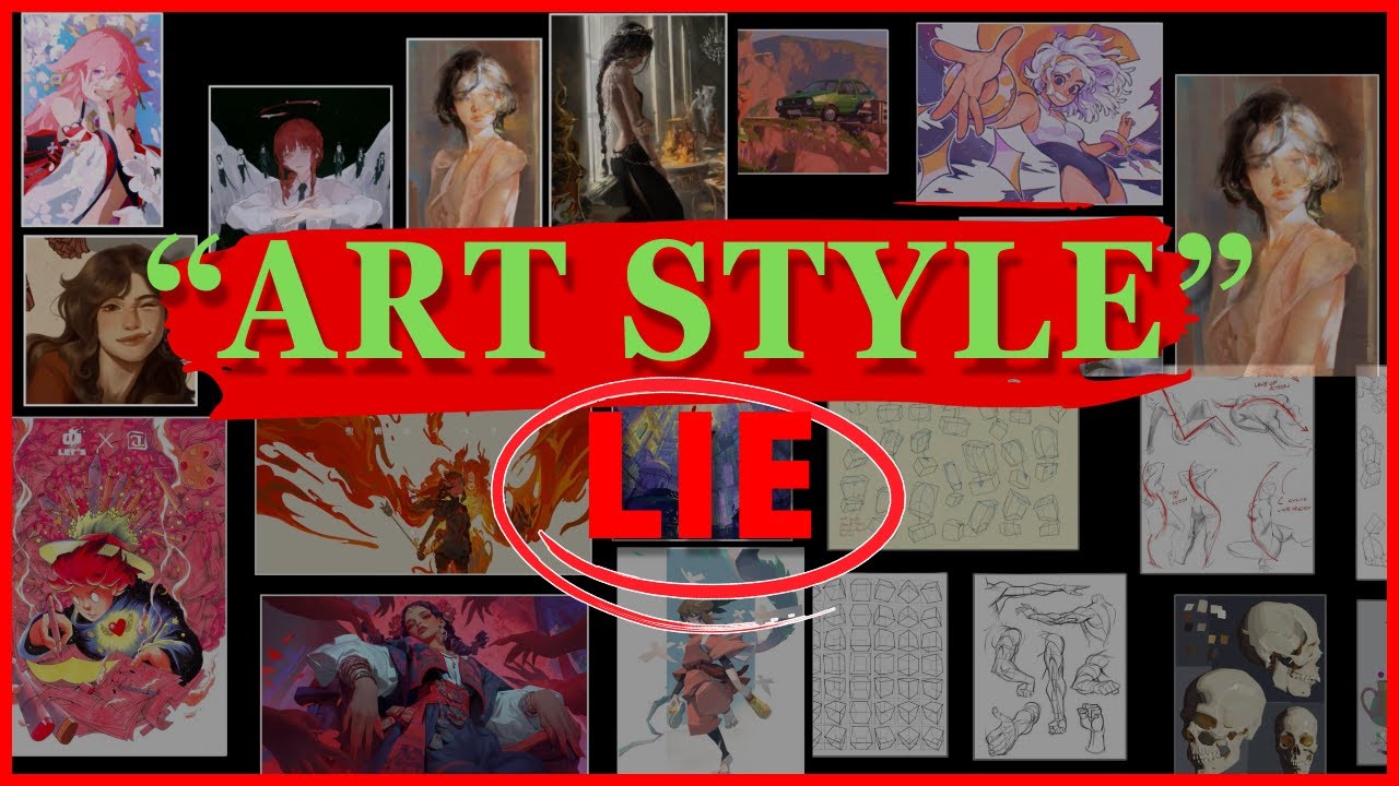How to Actually Find Your Art Style (the trap nobody warns you about)