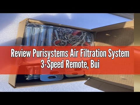Review Purisystems Air Filtration System 3-Speed Remote, Built-in Ionizer, PuriCare 1100IG Hanging A