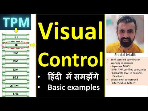 JH - Visual control / display (Shop floor) हिंदी में समझेंगे / In Hindi - TPM