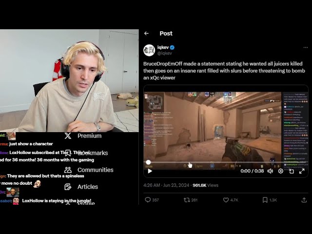 Controversial Twitch streamer BruceDropEmOff threatens to physically ...