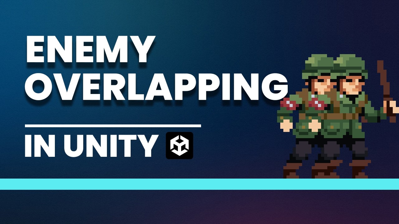 Object Overlapping Problem in Unity | Fix enemy overlap bug | Unity error Solution
