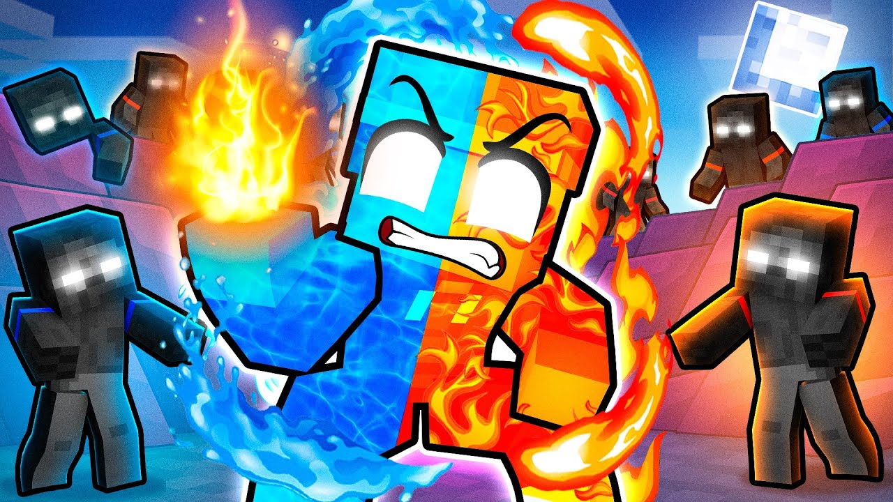 Reborn As The ELEMENTAL LORD in Minecraft!