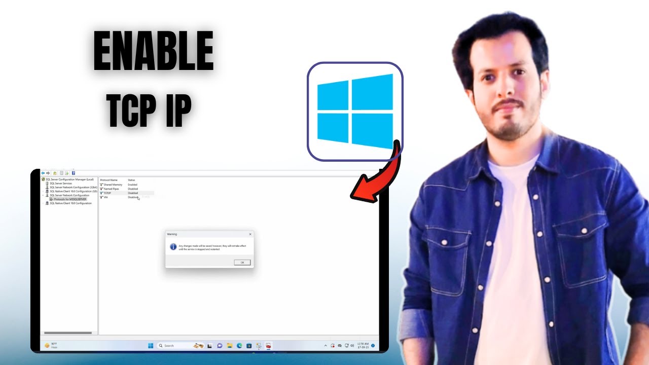How to Enable TCP IP Protocol in SQL Server Configuration Manager Windows