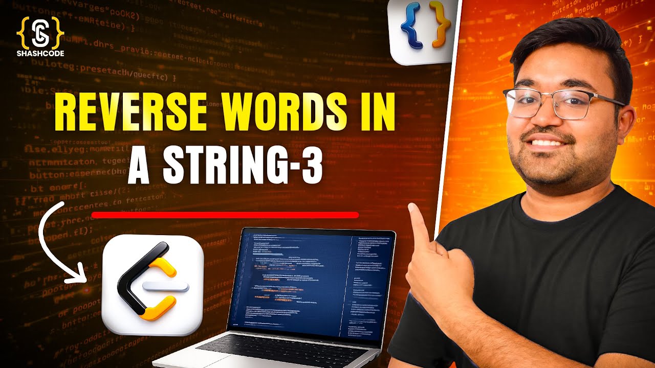Reverse Words in a String III | Java plus DSA Placement | FAANG