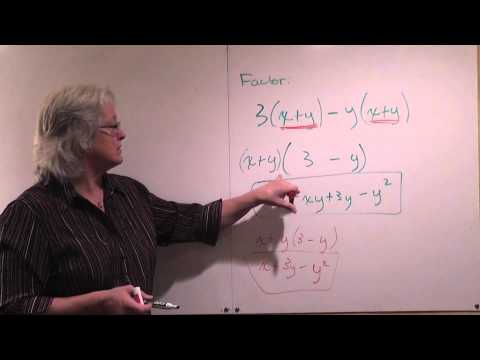BJU Algebra 1 Section 9.7 Factoring Completely