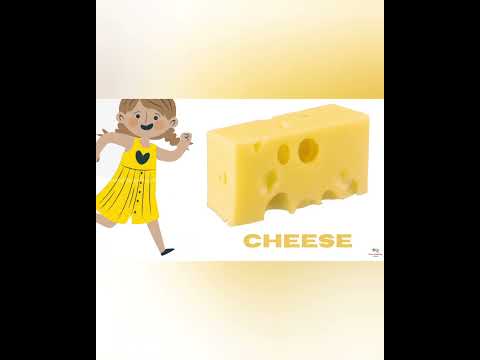Dairy Products Name | Dairy Food | English Vocabulary With Picture |#dairyproducts #vocabulary #kids