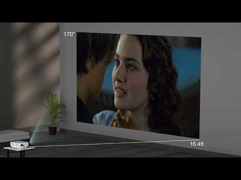 74% OFF! Auking 2023 Upgraded Multi media Mini Projector