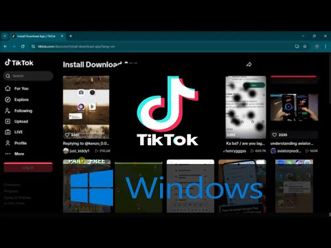 How to Download TikTok on a Windows Computer / Use TikTok On Your PC
