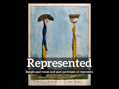 Represented Meaning, Pronounciation, Information, and Images | How to Say Representedin English?