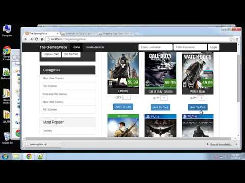 Learn Learn How to Create a Shopping Cart using PHP and MySQL Part 8 - Mind Luster
