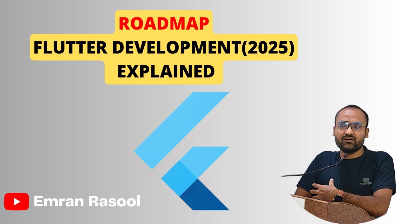 Flutter Development Roadmap | Step-by-Step Development Roadmap | @emran_rasool_official