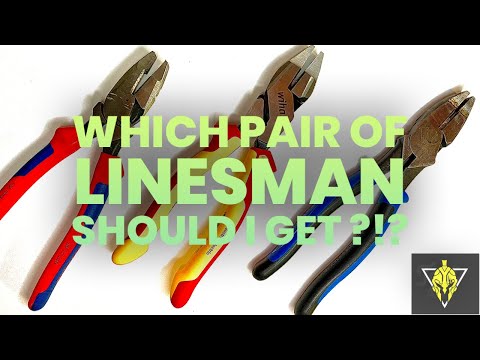 BEST LINESMAN PLIERS - FOR ELECTRICIANS - KNIPEX / KLEIN / WIHA. LETS FIND OUT