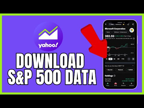 How to Download S&P 500 Data on Yahoo Finance 2025?
