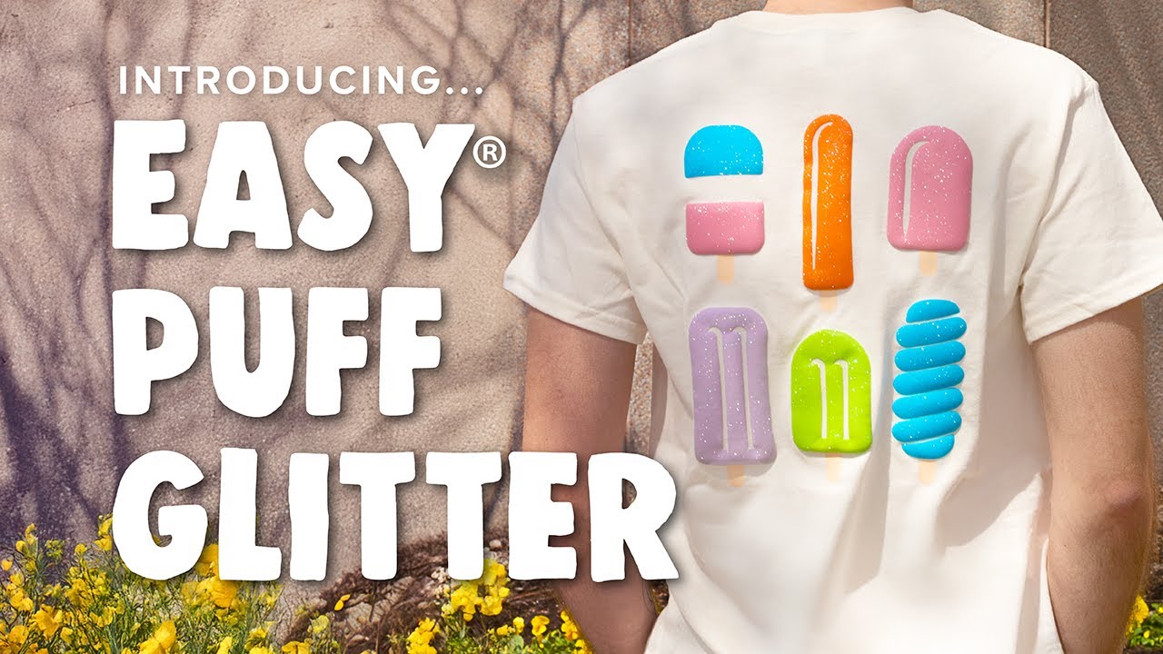 How to Get Stunning Effects with Easy Puff Glitter HTV!