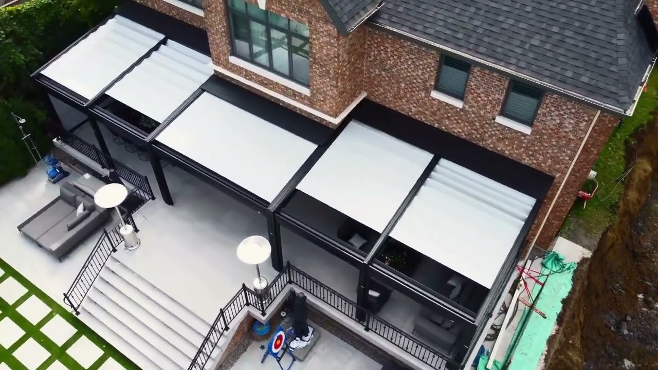 Pergola motorisée & rétractable pour terrasse Capriccio
