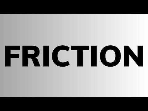 Friction || English Vocabulary & Pronunciation || Interactive Video Lesson