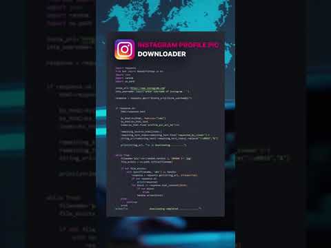INSTAGRAM profile PIC DOWNLOADER