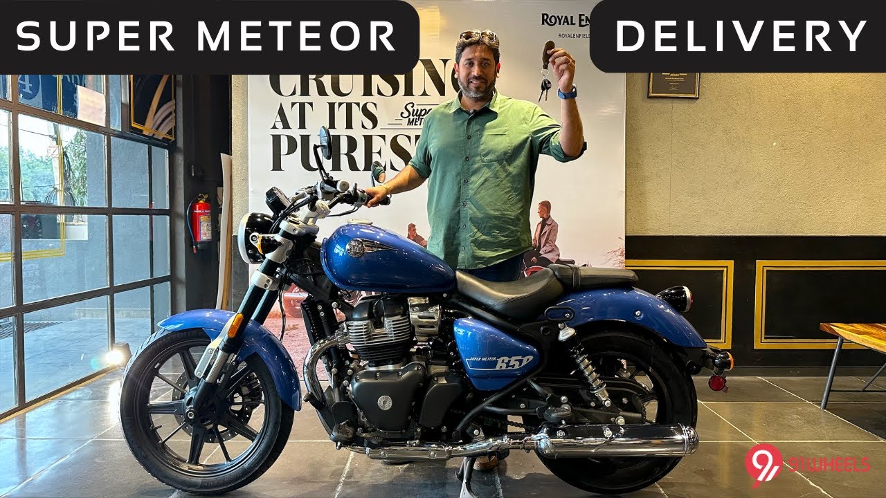 Royal Enfield Super Meteor 650 Delivery || We Bring it Home || On-road ...
