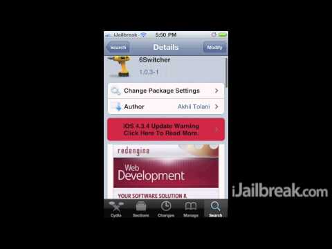 6Switcher Cydia Tweak: 6 Icons In App-Switcher For iPhone, iPod Touch, iPad