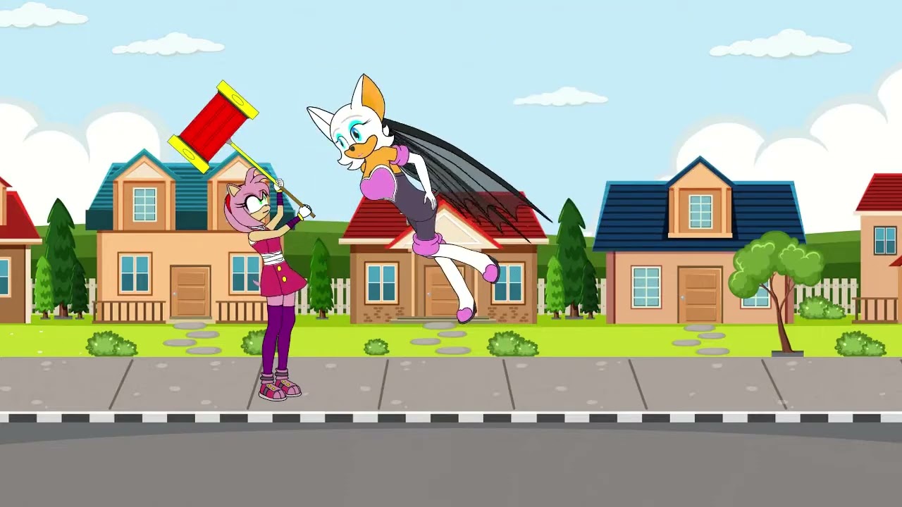 Amy VS Rouge Part 1