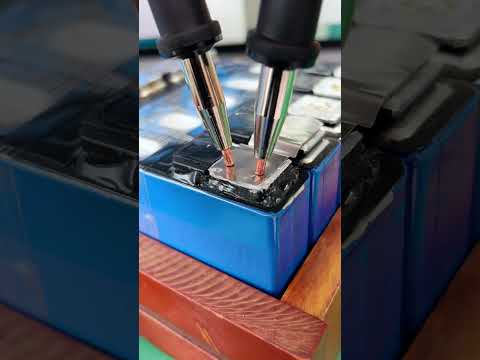 811H—LiFePO4 Power Battery Spot Welding Machine For Welding Copper On Aluminum Electrode.