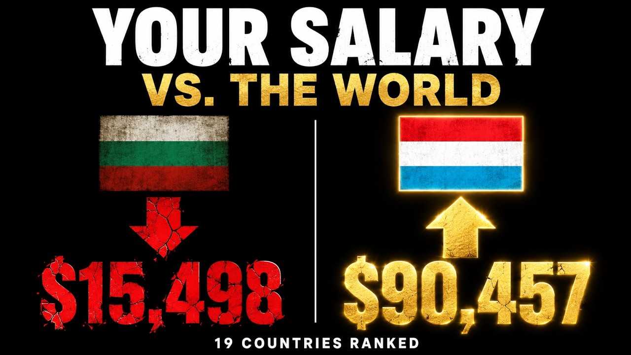 You vs  The Average Salary in Every Country