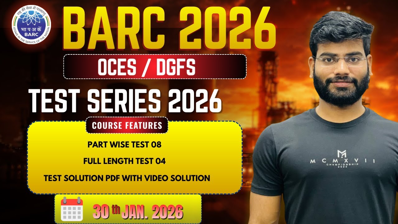 📢 BARC Test Series 2026 | Full-Length & Part-Wise Tests | physics tadka institute