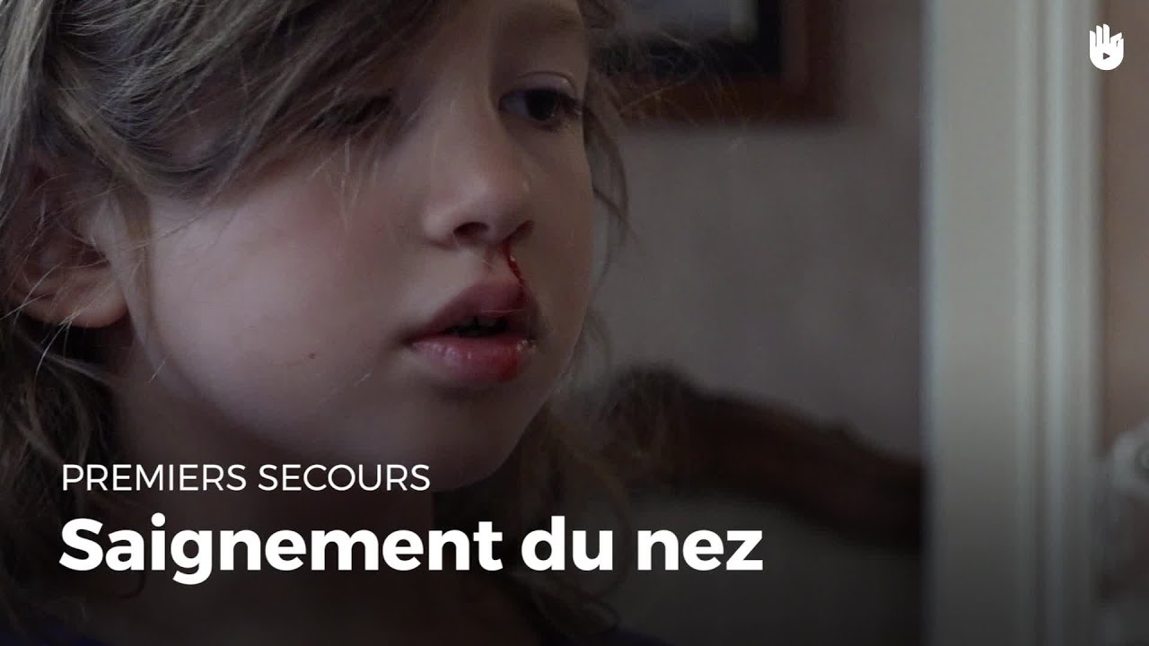Premiers secours : Saignement du nez - Les gestes de premier secours ...