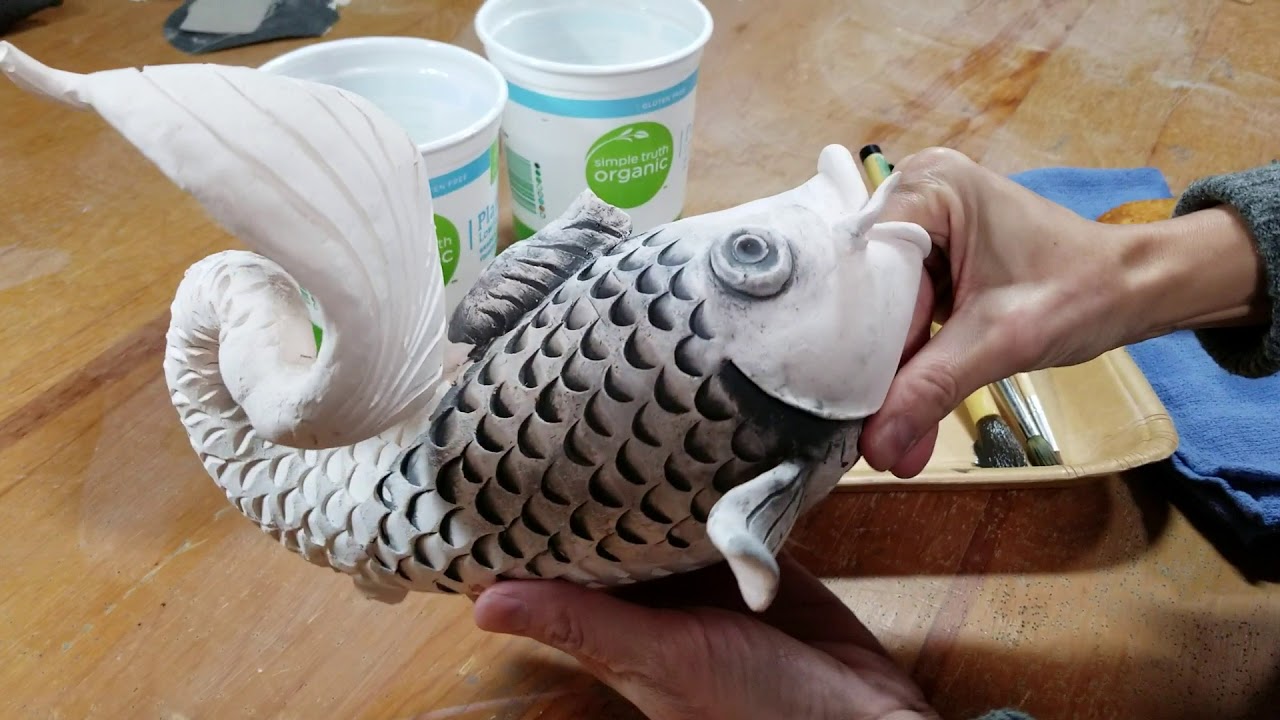 Underglaze Techniques: Antiquing and Wet Brush