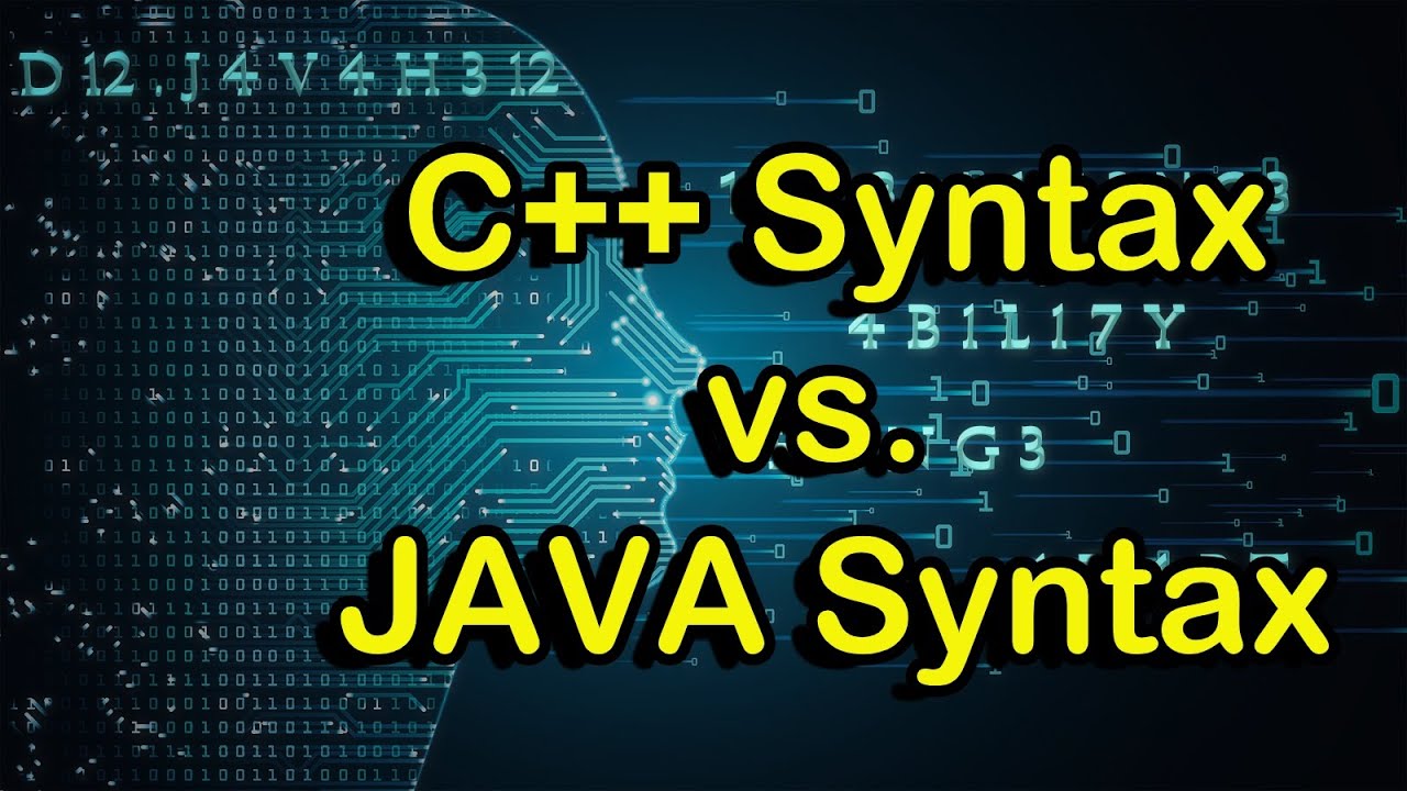 Compare C++ and Java