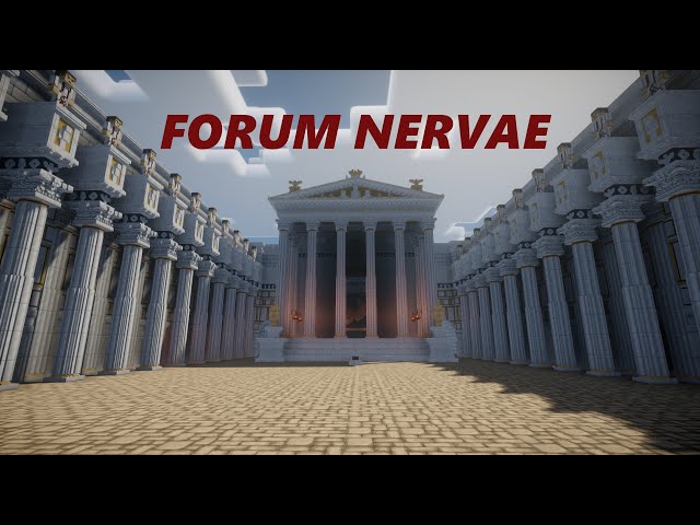 Forum Nervae (ShellyD) Rome Building Minecraft Map