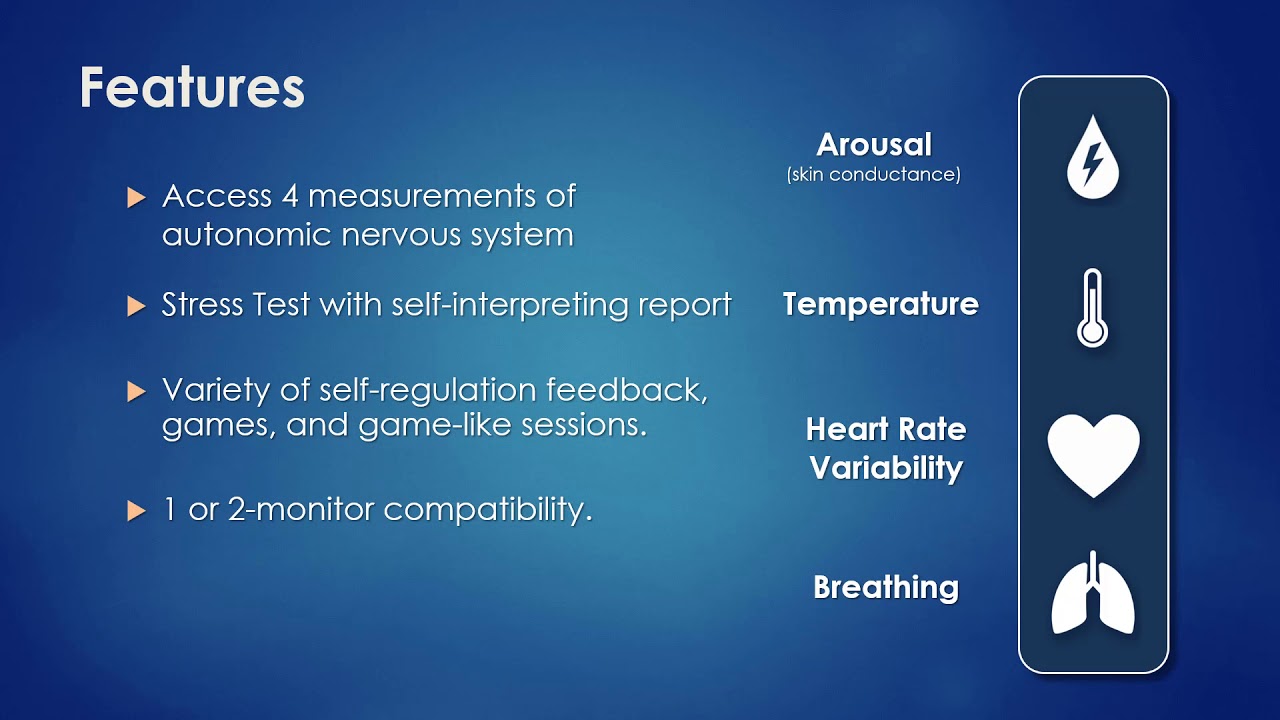DeStress Solution: Biofeedback with the TPS Sensor and BioGraph Software  | ThoughtTech