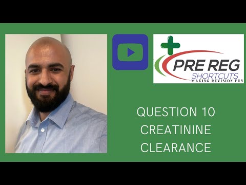 Question 10/40 (Creatinine clearance)