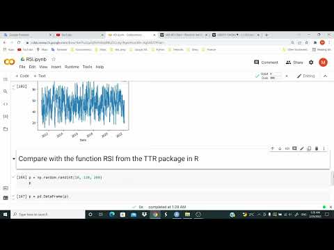 Write Functions in Python: Relative Strength Index | RSI || 06